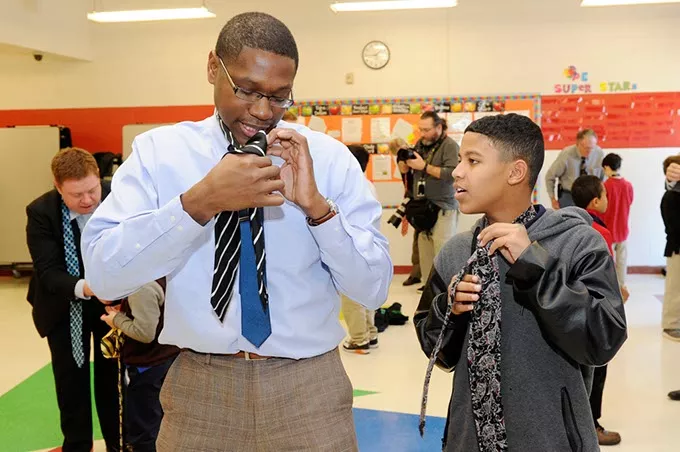 Tie Day events bring new role models into classrooms | Education ...